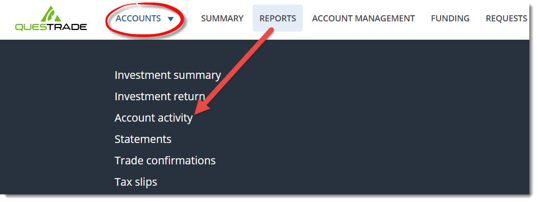 How to Calculate Your Rate of Return at Questrade – Canadian Portfolio ...