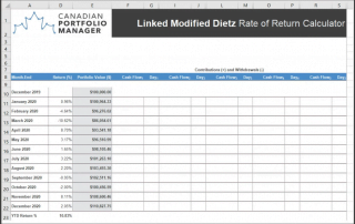 Calculating Your Modified Dietz Rate of Return – Canadian Portfolio ...
